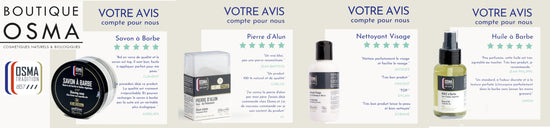 Boutique Osma : Pierre d'alun, cosmétiques biologiques faits en France